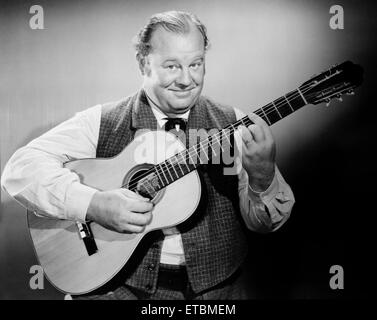 Burl Ives, on-set of the Film, "The Spiral Road", Universal Pictures ...