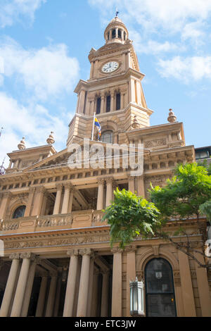 City of Sydney council offices town Hall building in George Street ...