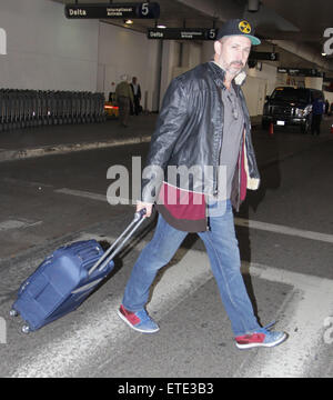 Comedy actor Harland Williams arrives at Los Angeles International ...