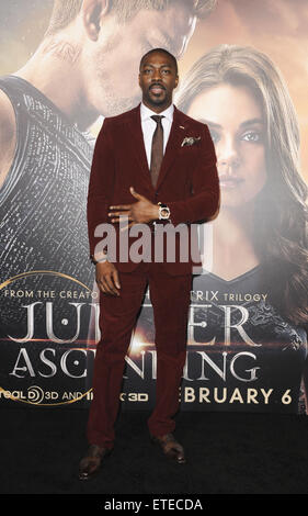 David Ajala at the Los Angeles premiere of 'Jupiter Ascending' held at ...