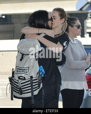 World famous DJ Steve Aoki arrives at Los Angeles International Airport ...