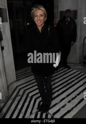 Sam Taylor-Johnson seen leaving radio two studios in London Featuring ...
