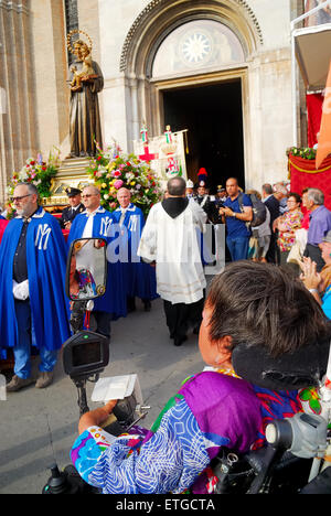 Padua, Italy. 13th June, 2015. St. Anthony feast. Credit: Ferdinando Piezzi/Alamy Live News ...