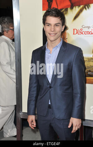NICK KRAUSE THE DESCENDANTS. LOS ANGELES PREMIERE BEVERLY HILLS LOS ...