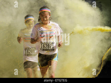 Vancouver, Canada. 13th June, 2015. Residents watch the kites flying at ...