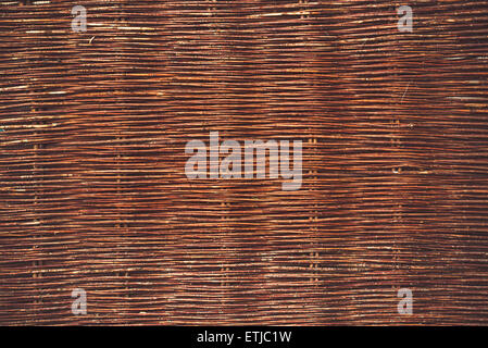 Old Wicker Texture, Weathered Brown Background Pattern Stock Photo - Alamy