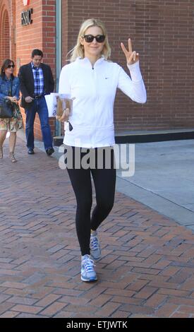 Kelly Rutherford out and about running errands in Beverly Hills ...