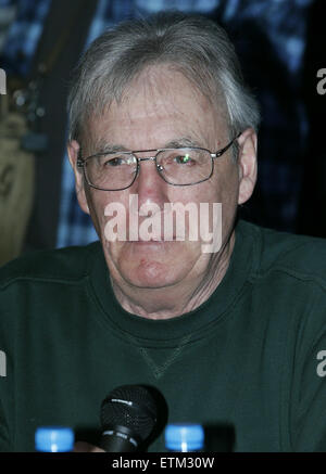 Nick Simper of Deep Purple attends a press conference at Igor Sandler ...