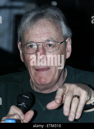 Nick Simper of Deep Purple attends a press conference at Igor Sandler ...