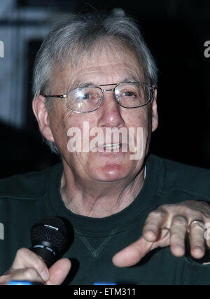 Nick Simper of Deep Purple attends a press conference at Igor Sandler ...