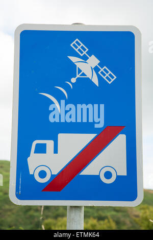 A warning sign for people to follow Stock Photo - Alamy