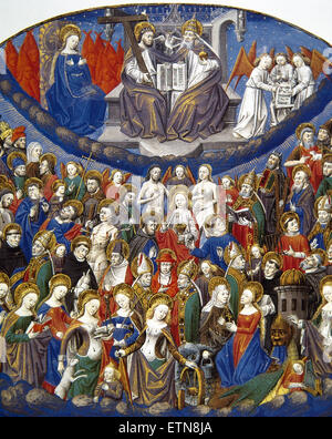 Holy Trinity. God as three consubstantial persons. The Father, the ...