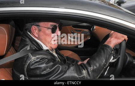 Jeremy Clarkson seen driving away in his Mercedes S class AMG car ...