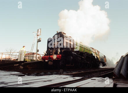 The Blue Peter Steam Train, an A2 No. 60532 Locomotive designed by ...