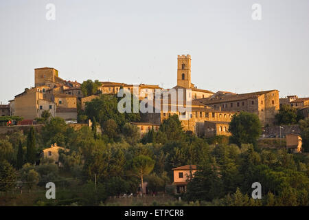 The ancient village of Montemerano, Tuscany, Italy Stock Photo - Alamy