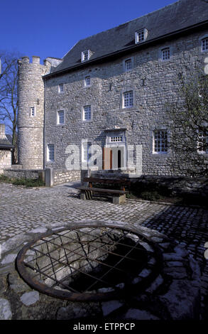 BEL, Belgium, Eastbelgium, Raeren, castle Raeren, pottery museum. BEL ...