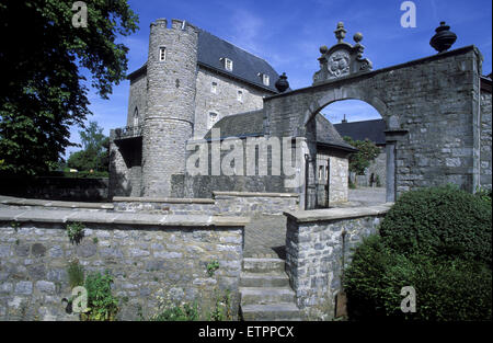 BEL, Belgium, Eastbelgium, Raeren, castle Raeren, pottery museum. BEL ...