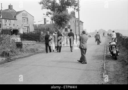 Denby Dale Pie Festival, 5th September 1964. Denby Dale is a village in ...
