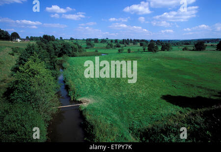 BEL, Belgium, Eastbelgium, the river Our near the village Ouren, at ...