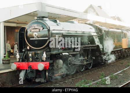 The Blue Peter Steam Train, an A2 No. 60532 Locomotive designed by ...