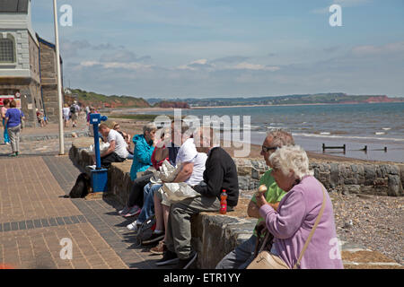 Dawlish, UK. 15th June, 2015. Blue skies over Dawlish in Devon. Credit ...