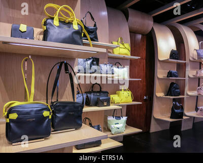 Longchamp Store Interior in SoHo, NYC Stock Photo - Alamy