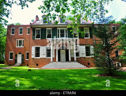 Lancaster, Pennsylvania: Federal-style historic Wheatland mansion, home ...
