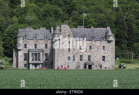 Castle Menzies near Weem Scotland June 2015 Stock Photo - Alamy