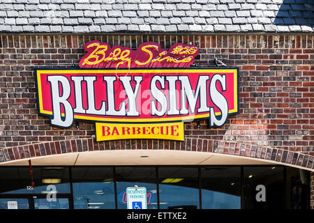 Billy Sims BBQ restaurant in Oklahoma City, Oklahoma, USA. Billy Sims ...