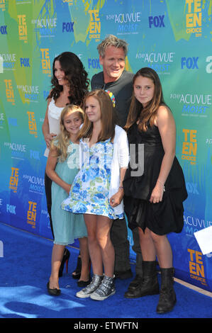 Celebrity Chef Gordon Ramsay arrives during the Formula 1 Heineken Las ...