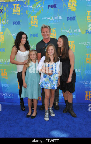 Celebrity Chef Gordon Ramsay arrives during the Formula 1 Heineken Las ...