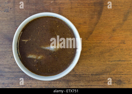 Pla-ra, traditional thai pickled fish at food market Stock Photo - Alamy