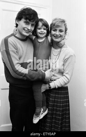 Snooker player Jimmy White with his wife Maureen and daughter Lauren ...