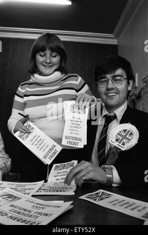 National Front candidate Anthony Reed Herbert, Ladywood, Birmingham, By ...