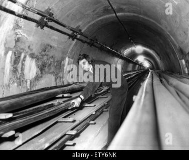Guardian Telephone Exchange, Manchester, 15th March 1983. Underground ...