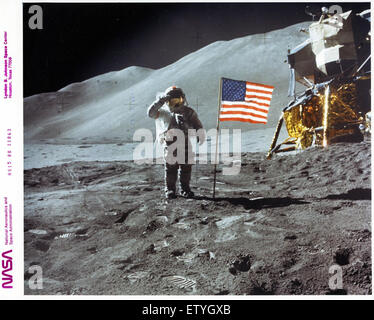 (1971) --- Astronaut David R. Scott Stock Photo - Alamy