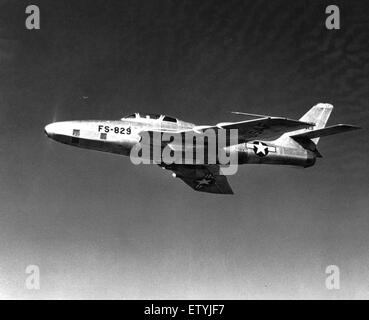 The Republic RF-84F Thunderflash is a military reconnaissance aircraft ...