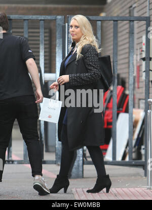 Mel Greig outside ITV Studios today Featuring: Mel Greig Where: London ...