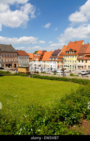 Market Square in Stolpen, Saxony, Germany Stock Photo - Alamy