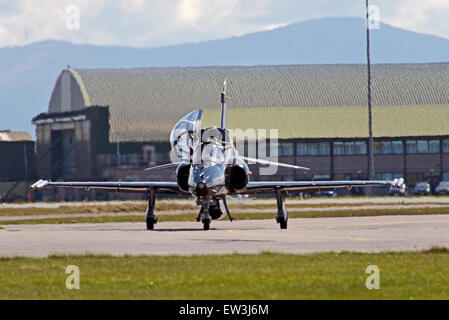 ZK017 T2 Hawk fast jet trainer Raf Valley Anglesey North Wales Uk Stock Photo - Alamy