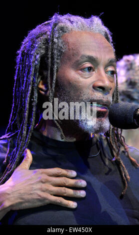 Brno, Czech Republic. 17th June, 2015. Singer Bobby McFerrin sings ...
