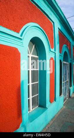 bright colorful building Stock Photo - Alamy