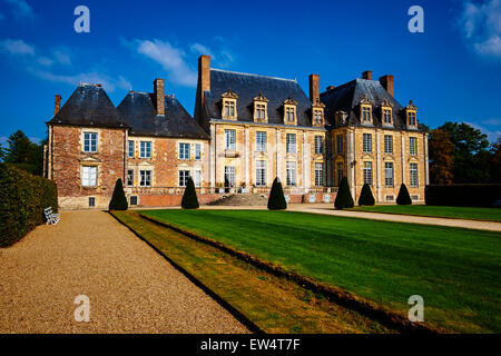 France, Loiret, La Ferte Saint Aubin, La Ferte castle Stock Photo - Alamy