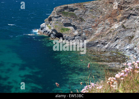 Gooden Heane Cove near Portreath in Cornwall Stock Photo - Alamy