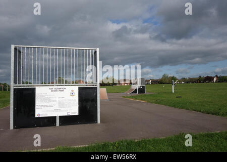Airplay playpark at RAF Scampton Stock Photo - Alamy