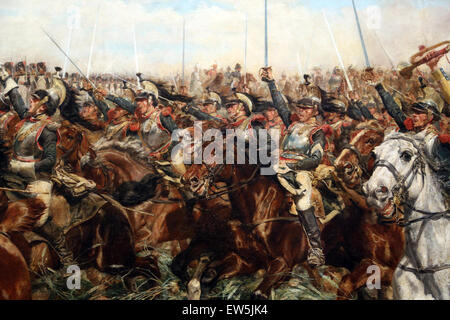 The battle of Friedland (June 14, 1807). The French army under Napoleon ...