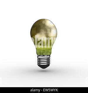 Composite image of empty light bulb Stock Photo - Alamy