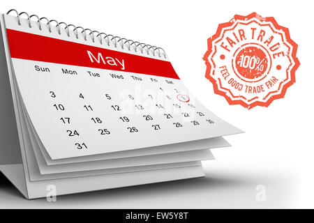 Composite image of fair trade stamp Stock Photo - Alamy