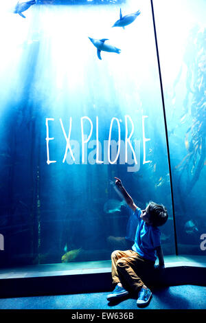 Composite image of explore Stock Photo - Alamy