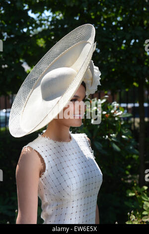 Ascot, Berkshire, UK. 18th June, 2026. Ladies in red. It was all about ...